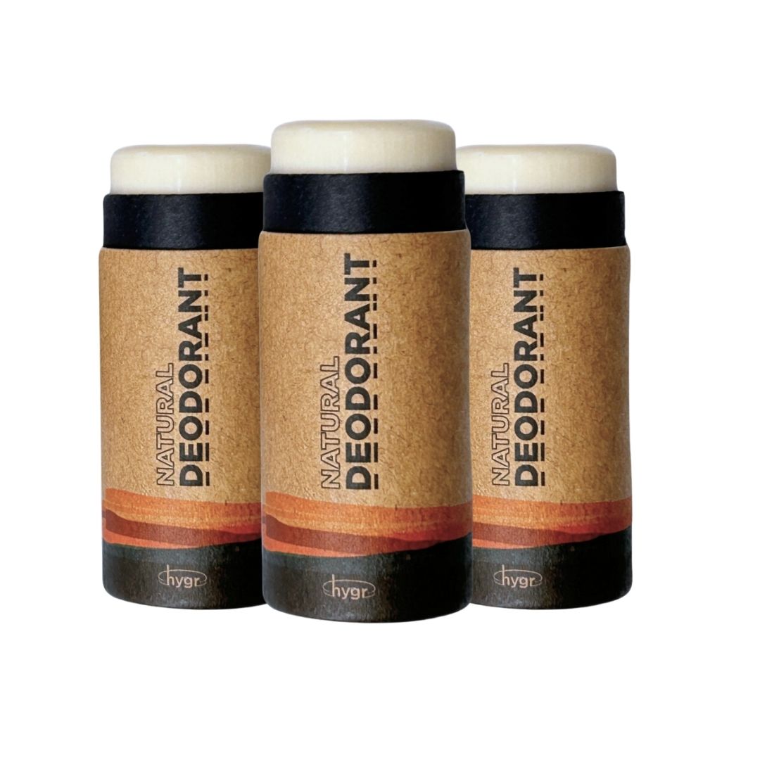 3x 25G Natural Deodorants Bundle